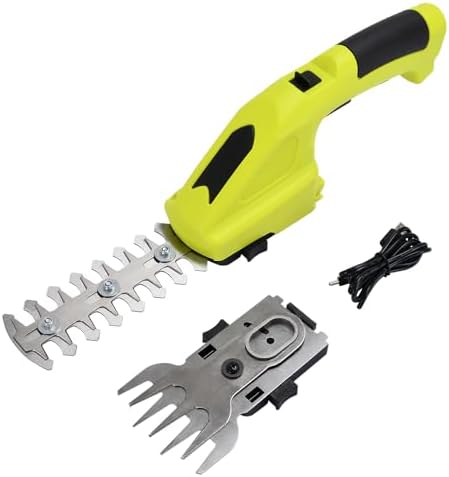 GIGAWATTS 2 in 1 Cordless Grass and Plant Cutter with 3.6V 1300mAh ...