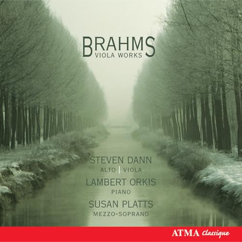 Play Brahms: Viola sonatas; Two songs for Alto voice and viola by ...