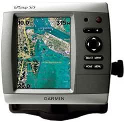 Garmin GPS CHART PLOTTER Map 525S with Dual Frequency Oscillator ...