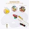 Amazon.com: Acrylic Paint Palette 2pcs 11.8 x 7.9 inches with Thumb ...
