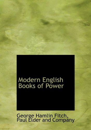 Buy Modern English Books of Power Book Online at Low Prices in India ...