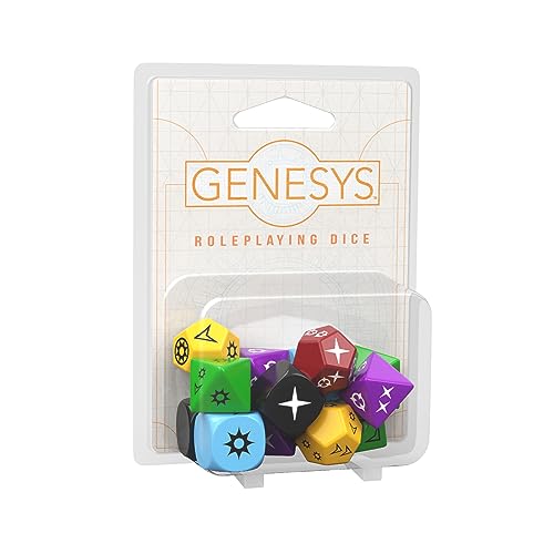 Edge, Genesys RPG: Roleplaying Dice Pack, RPG Multicolor – BigaMart