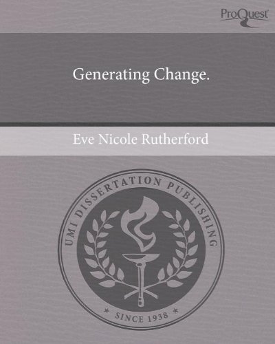 Buy Generating Change. Book Online at Low Prices in India | Generating ...