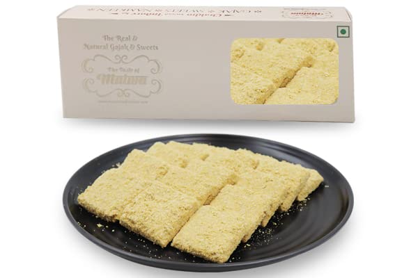 THE TASTE OF MALWA Panchratna Gajak, Tasty Gajak, Sweet Snacks, Filled ...