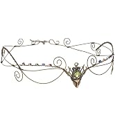 Amazon.com : CoTeeZa Fairy Circlet Queen Headpiece Silver Handmade ...