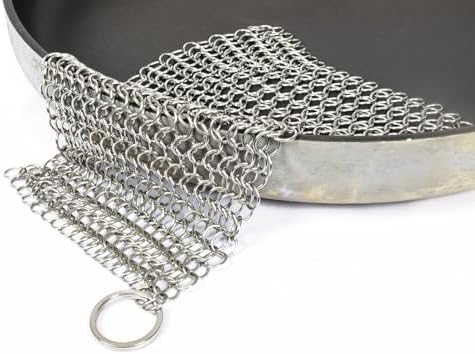 Amazon.com: Quick Parts Delivery Cast Iron Scrubber - 8 x 8 Inches ...