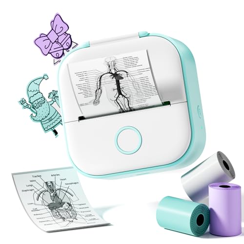 Snapklik.com : Phomemo Label Maker- T02 Sticker Printer Inkeless ...