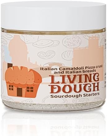 Amazon.com : Living Dough - Italian Sourdough Starter Culture - Active ...