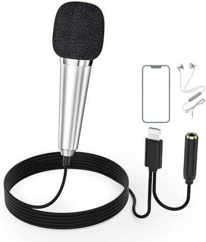 Amazon.com: PoP voice Mini Microphone for iPhone & iPad Small Tiny ASMR ...