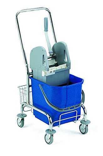 TTS 00006072 Sting Chrome Trolley, Capacity 25 Litres, Complete with ...