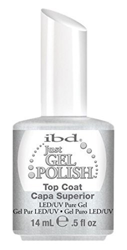Amazon.com: IBD Just Gel Polish Top Coat LED and UV Pure Gel 14ml by ...