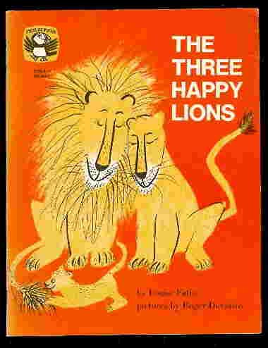 Three Happy Lions (Puffin Picture Books): Fatio, Louise: 9780140500455 ...