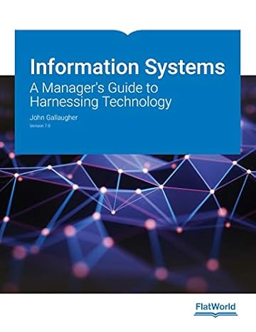 Amazon.com: Information Systems: A Manager's Guide to Harnessing ...