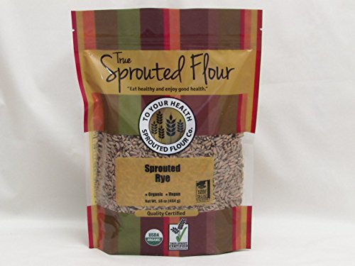 Amazon.com : TO YOUR HEALTH SPROUTED FLOUR Organic Sprouted Rye, 16 OZ ...