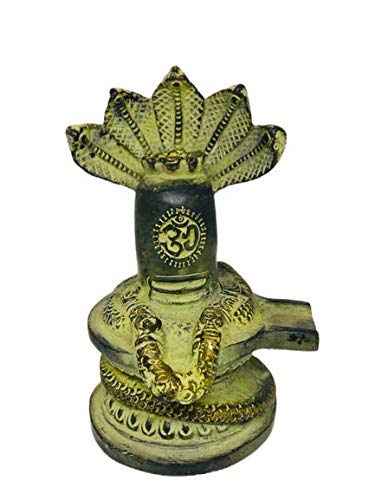Buy Handmade Brass Shivling –Snake Shiv Lingam,Symbol of The Energy ...
