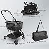Amazon.com: Functional Collapsible carts Shopping Cart Collapsible ...