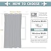 Amazon.com: ChrisDowa Room Divider Curtain 120 Inches Long, Wide ...