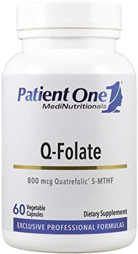 Amazon.com: Patient One Q-Folate 800mcg | Supplement to Support Energy ...