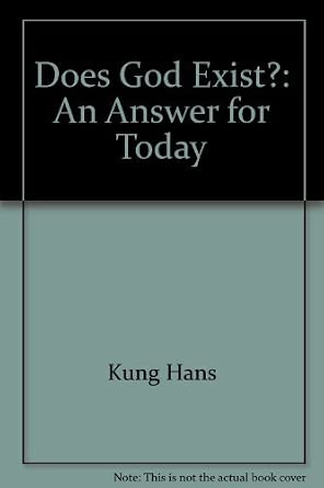 V737 DOES GOD EXIST?: Amazon.co.uk: Kung, Hans: 9780394747378: Books