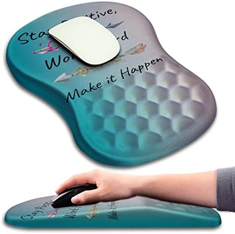 Amazon.com: Ergonomic Wrist Rest Support Mouse Pad, Massage Design ...
