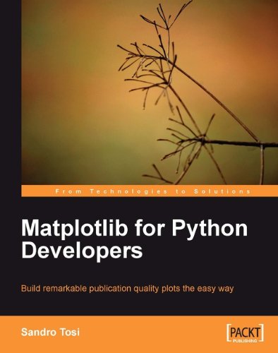 Matplotlib For Python Developers Ebook Tosi Sandro Kindle Store