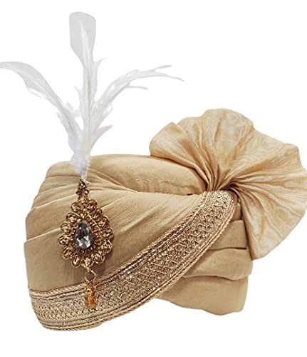Buy Wear Own Wish Chanderi Wedding/Dulha/Bridegroom/Pagri/Turban/Safa ...
