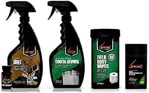 Amazon.com : LETHAL Hunting Scent Eliminator Field Pack, Dirt Cover ...
