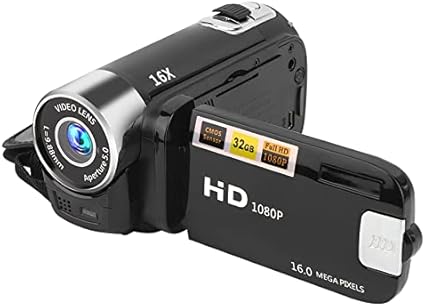 Amazon.com : Digital Camcorder, DH-90 16X Digital Zoom 2.7 Inch Colourful Display Screen, High ...
