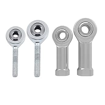 12pcs M3 M4 Fisheye Ball Bearings Rod Ends Joint Thread Female Ball ...