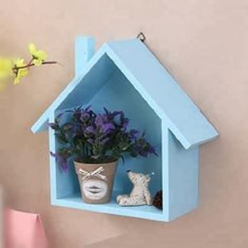 WIWE SHOPEE MDF HUT Shape Wall Shelf (Set of 1) 17 : Amazon.in: Home ...