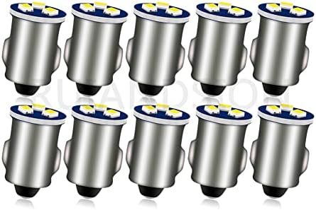 Amazon.com: Ruiandsion 3898 BA7S LED Dashboard Light Bulb White DC 12V ...