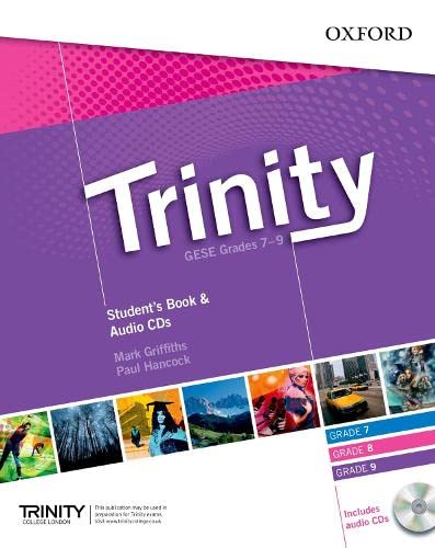 Trinity Graded Exams: Student's Book Grades 7-9 CD Pack - 9780194397254 ...