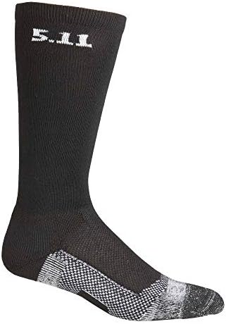 Amazon.com: 5.11 Tactical Level I 9-Inch Socks, Multi-Polyester ...