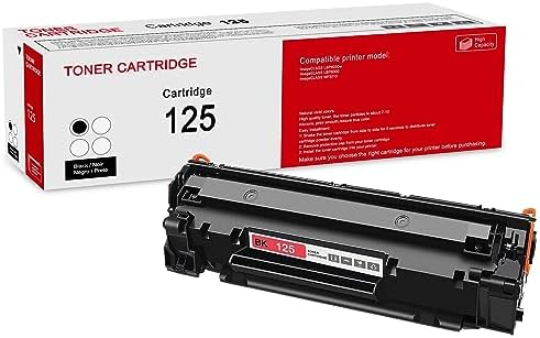 Amazon.com: 1 Pack 125 3484B001AA Black Toner Cartridge: Compatible CRG ...