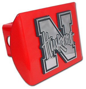 University of Nebraska Huskers "Red with Chrome "N" Huskers Emblem ...
