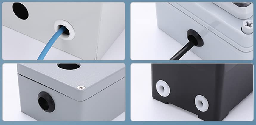 Snapklik.com : Rubber Grommet 100Pcs 6mm Inner Dia Oil Resistant ...