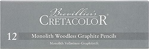 Cretacolor Monolith Woodless Graphite HB Pack of 12 Pencils : Amazon.in ...