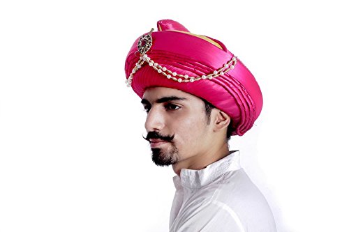 TRADITIONAL ROYAL HISTORIC MARATHI PESHWA PESHWAI SATIN PAGHADI PAGRI ...