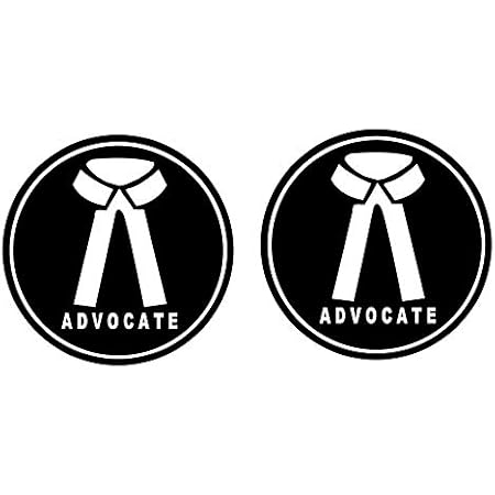 ISEE 360 Advocate Sticker (Black, Medium) - Pack of 2 Pieces : Amazon ...