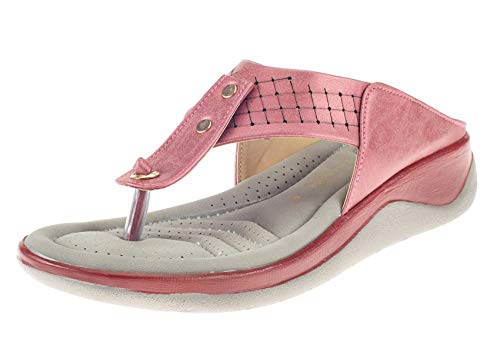 Buy Sharon Women's Heel Maroon Sandal (53203353250007) at Amazon.in