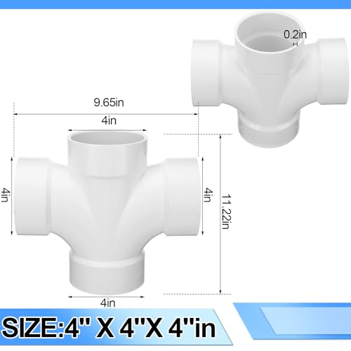 Tubo De PVC Sanitario De 4 Pulgadas - Ferreteria Y Herramientas
