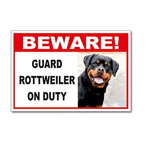 Rottweiler Gate Signs