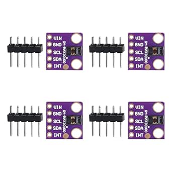 Alinan 4pcs MAX30102 Low-Power Heart Rate Click Sensor Breakout Board ...
