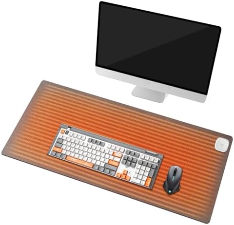 Amazon.co.jp: Mouse Pad Heating Desk Mat, 3 Levels of Temperature ...