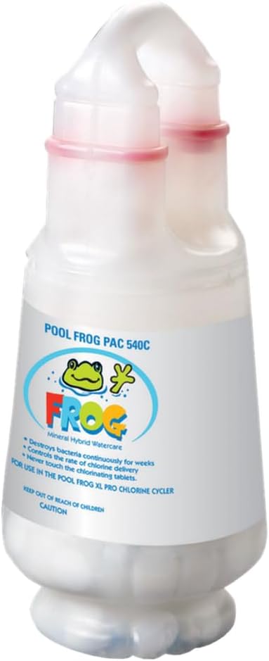Amazon.com : Pool Frog Pac 540C 6.16 lbs., Replacement Chlorine ...