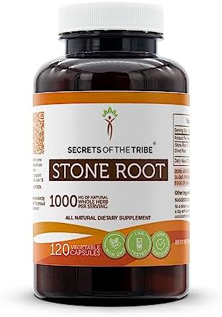 Amazon.com: Secrets of the Tribe Stone Root 120 Capsules, 1000 mg ...