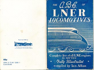 THE ABC OF LNER LOCOMOTIVES: 9780711012608: Books - Amazon.ca