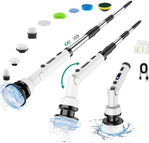 Amazon.com: Electric Spin Scrubber, Cordless Electric Scrubber for ...