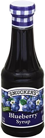 Amazon.com: Smucker's Blueberry Fruit Syrup, 12 fl oz : Grocery ...