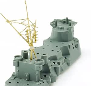 Amazon.com: IMS-70011 IJN Yamato Class 1944~45 Brass Mast Set for ...